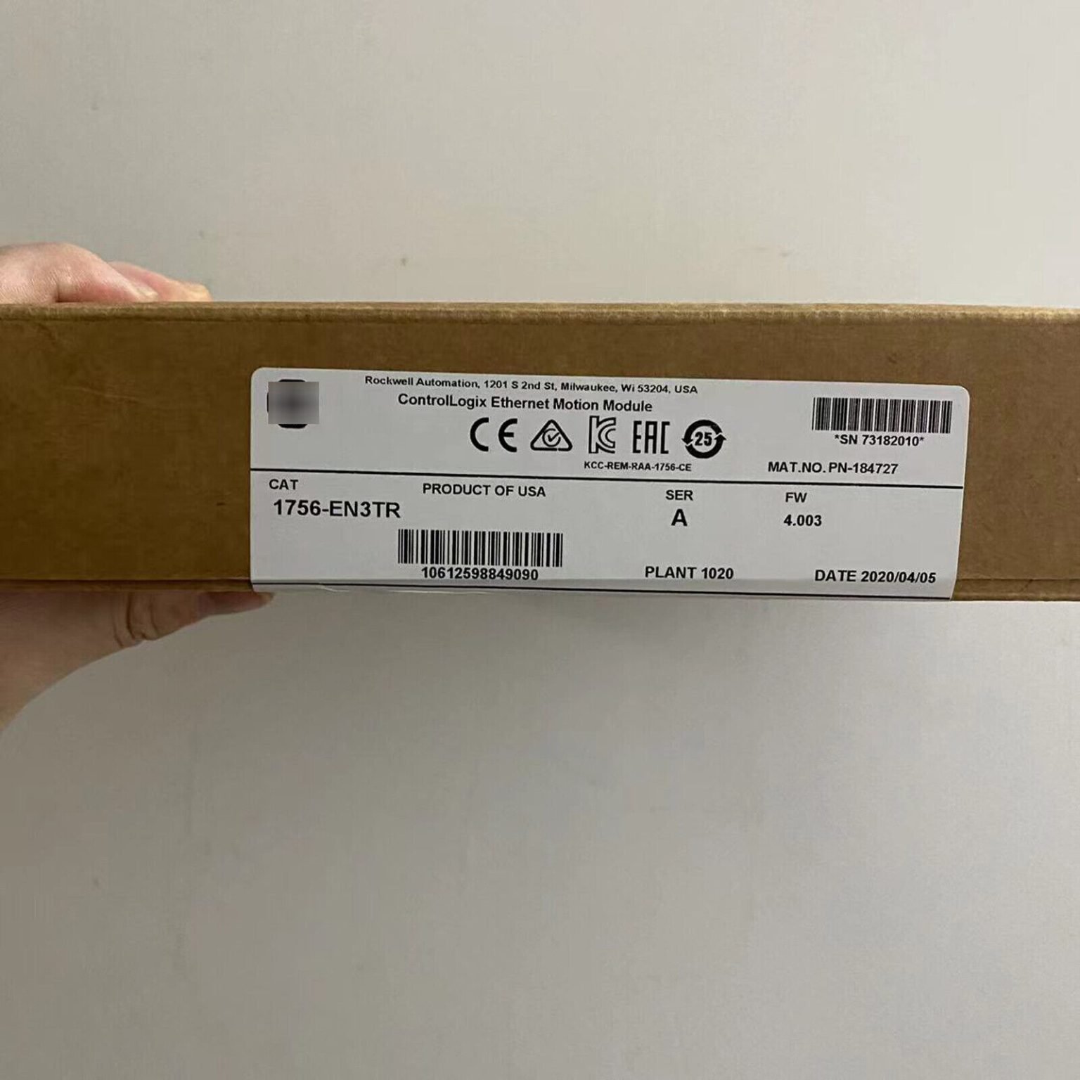 1756-EN2TR - Programmable Logic Controller